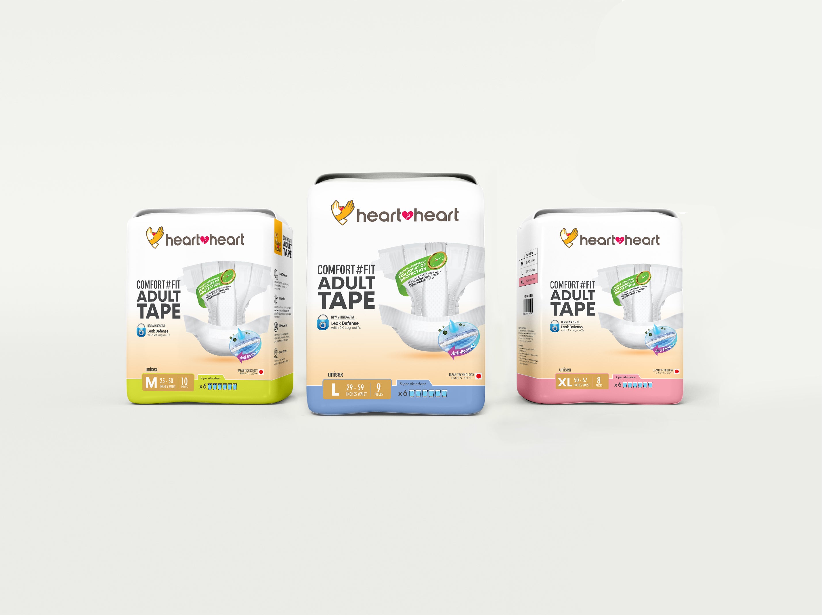 Adult Diapers Tape – www.heart2heart.my